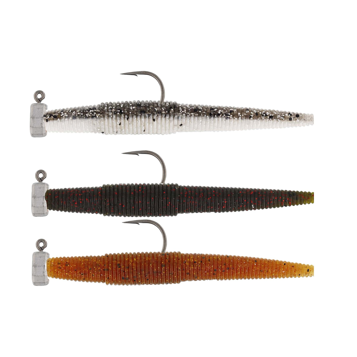 Westin Ned Worm RnR 7cm (TPR), 3-pack – Sportfiskegiganten